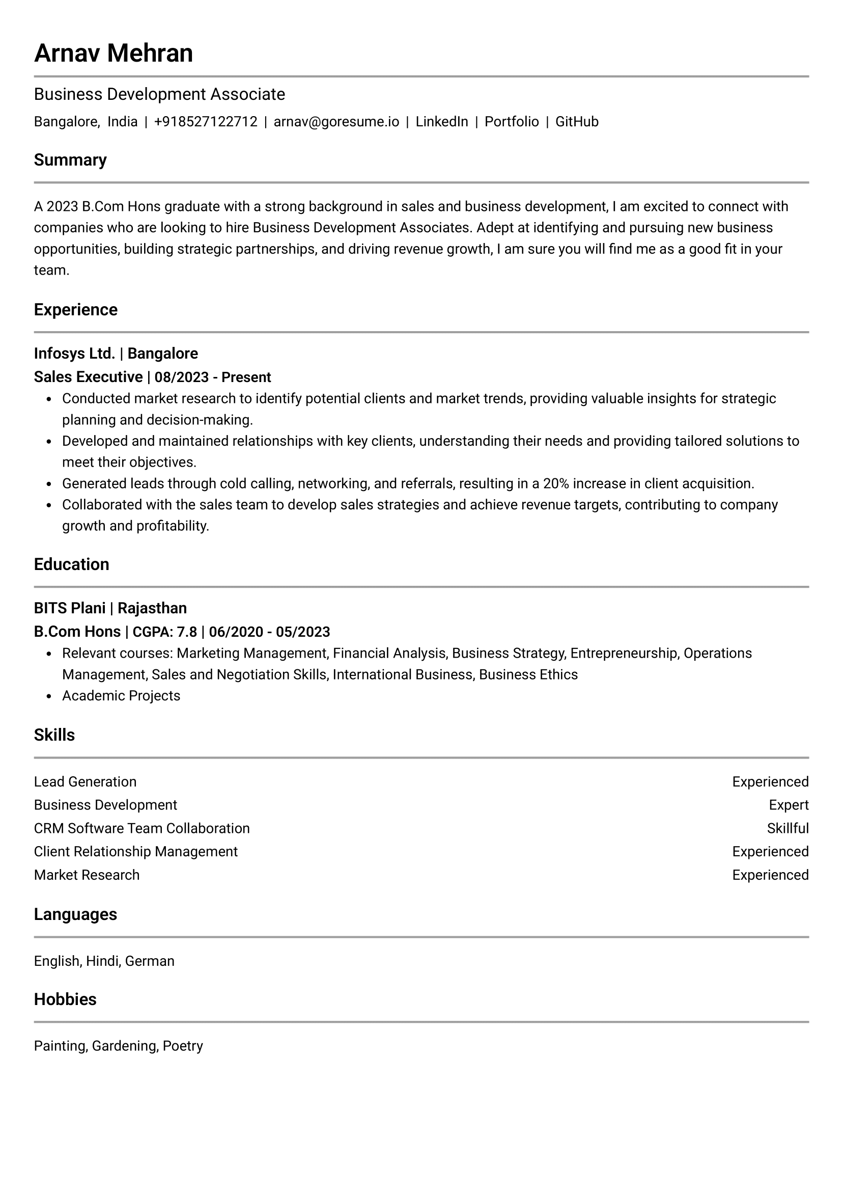 GoResume | Create a Professional Resume in 2 Minutes | ATS‑Ready Templates