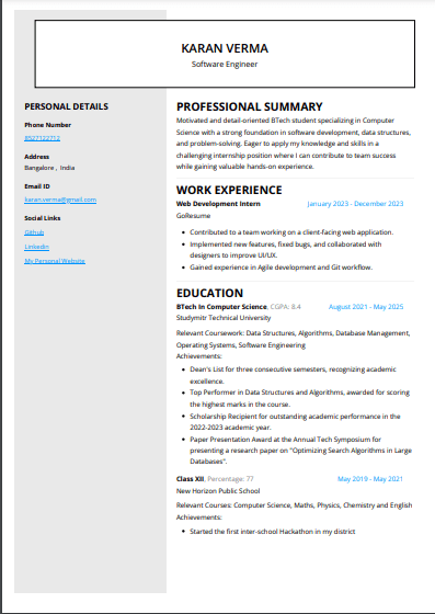 Create best resumes and cover letters in minutes with GoResume