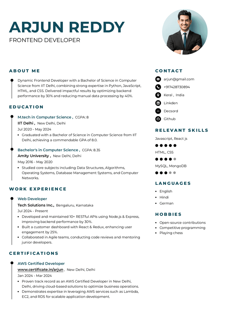 GoResume | Create a Professional Resume in 2 Minutes | ATS‑Ready Templates