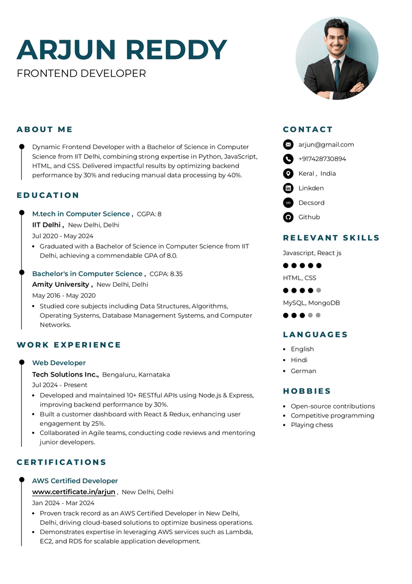 GoResume | Create a Professional Resume in 2 Minutes | ATS‑Ready Templates