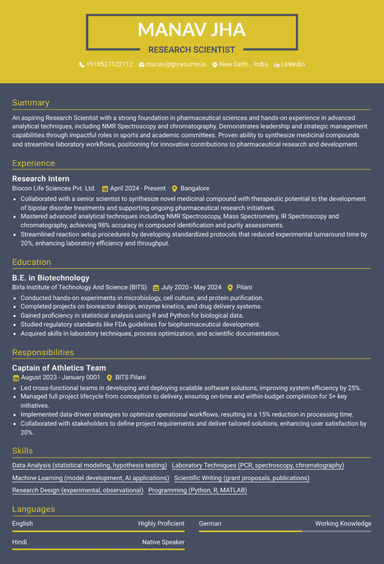 GoResume - Professional ATS Resume Builder | AI Resume Maker